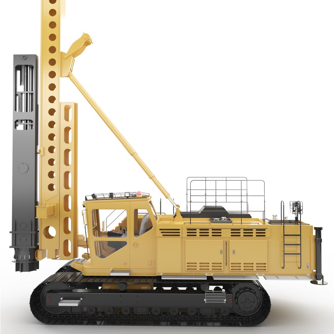3D Model Pile Driving - TurboSquid 1438941