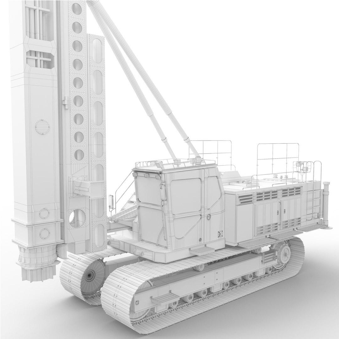3D Model Pile Driving - TurboSquid 1438941