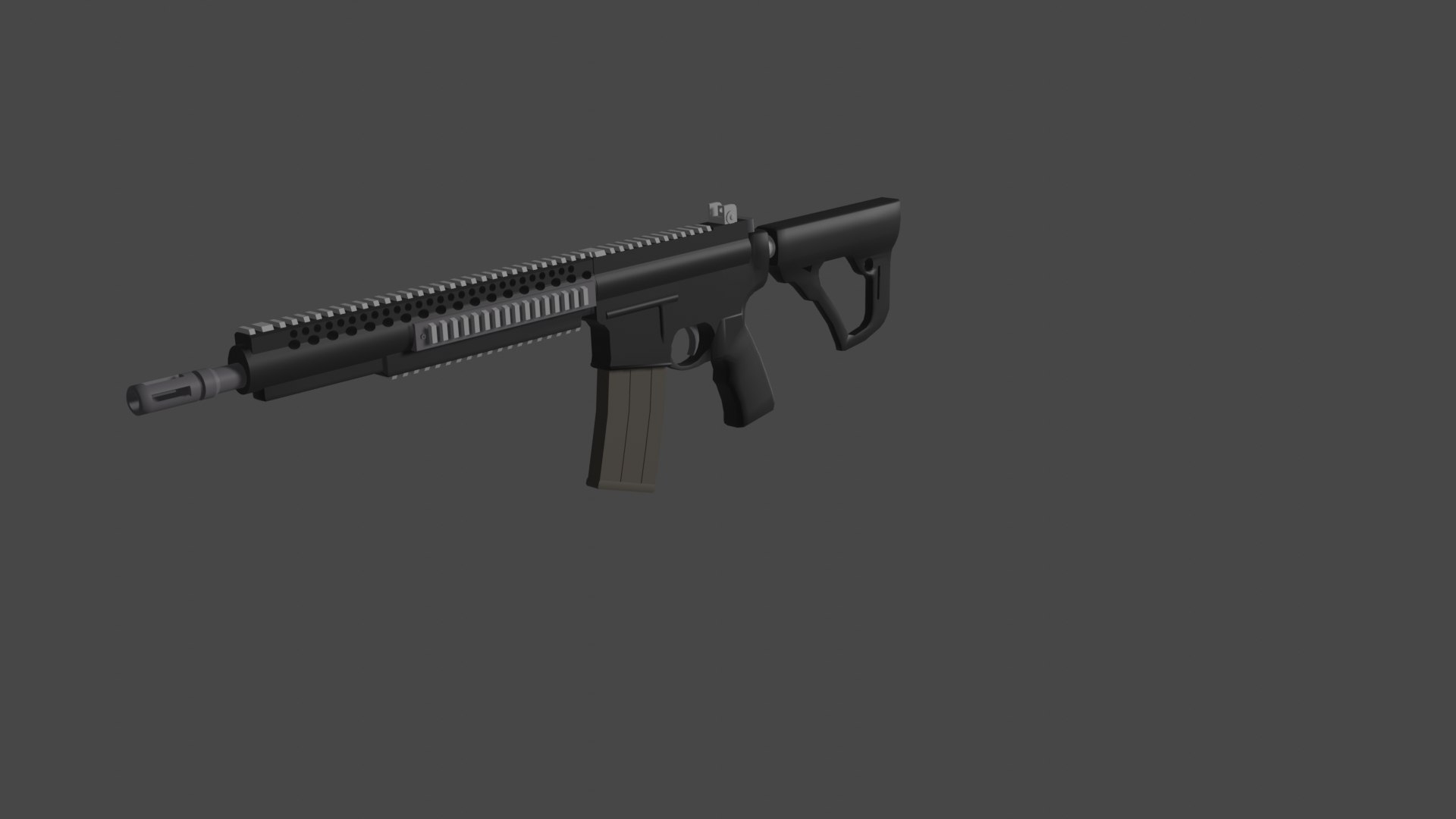 3D M4a1 Daniel Defence Weapon - TurboSquid 1658843