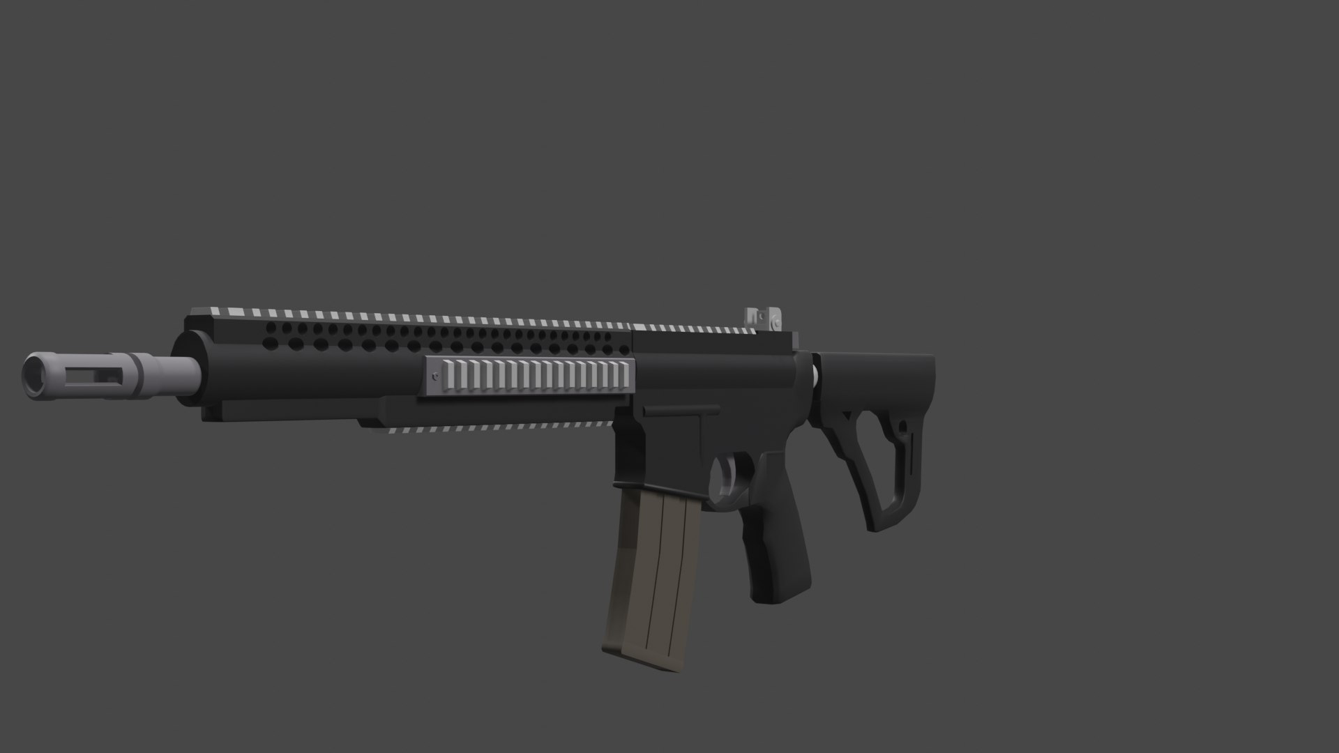 3D M4a1 Daniel Defence Weapon - TurboSquid 1658843