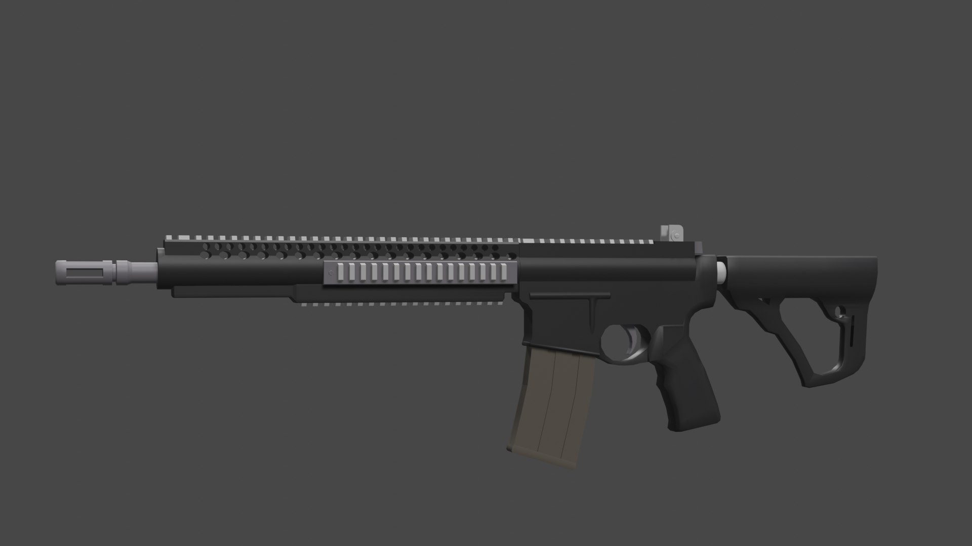 3D M4a1 Daniel Defence Weapon - TurboSquid 1658843