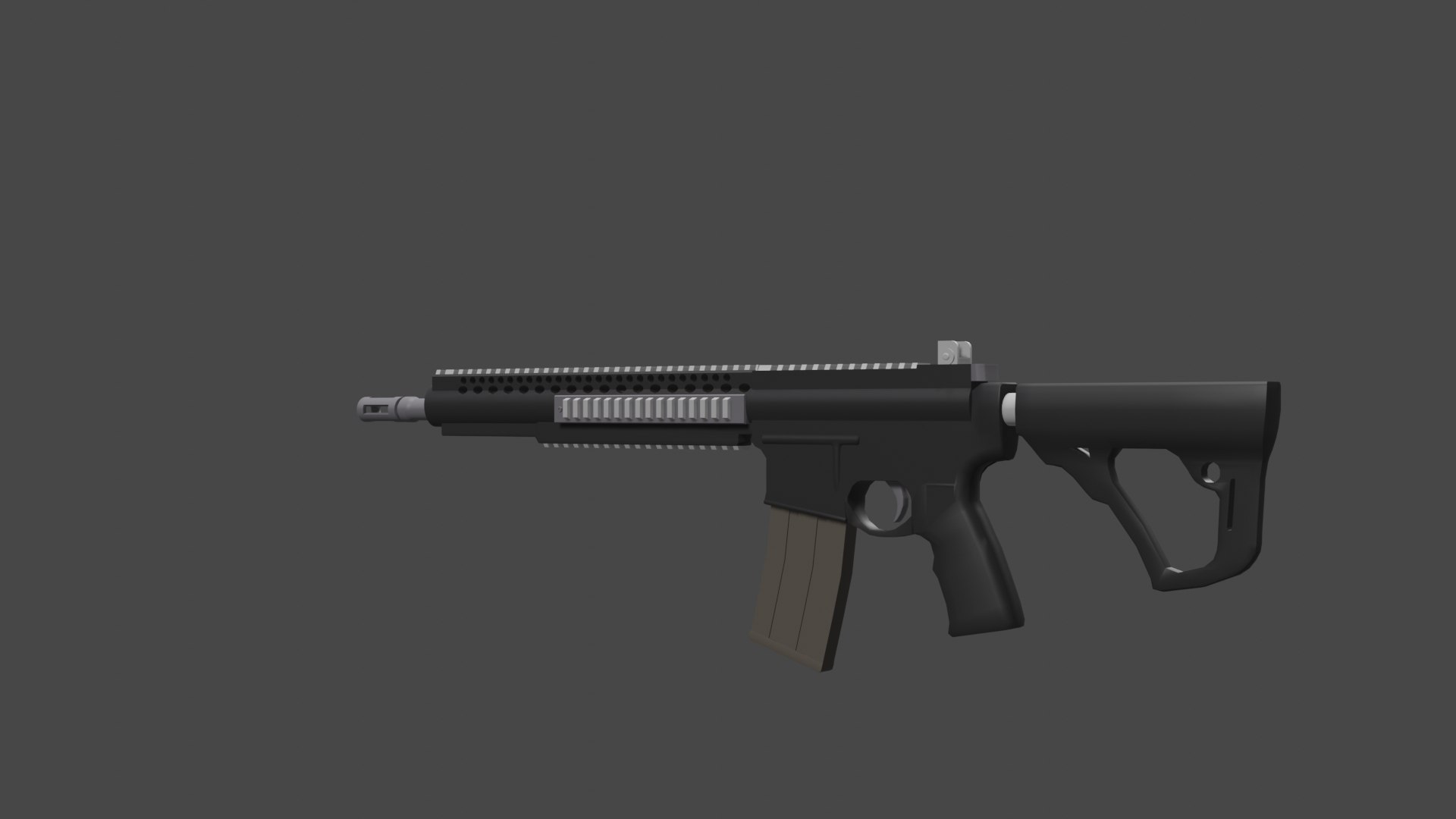 3D M4a1 Daniel Defence Weapon - TurboSquid 1658843