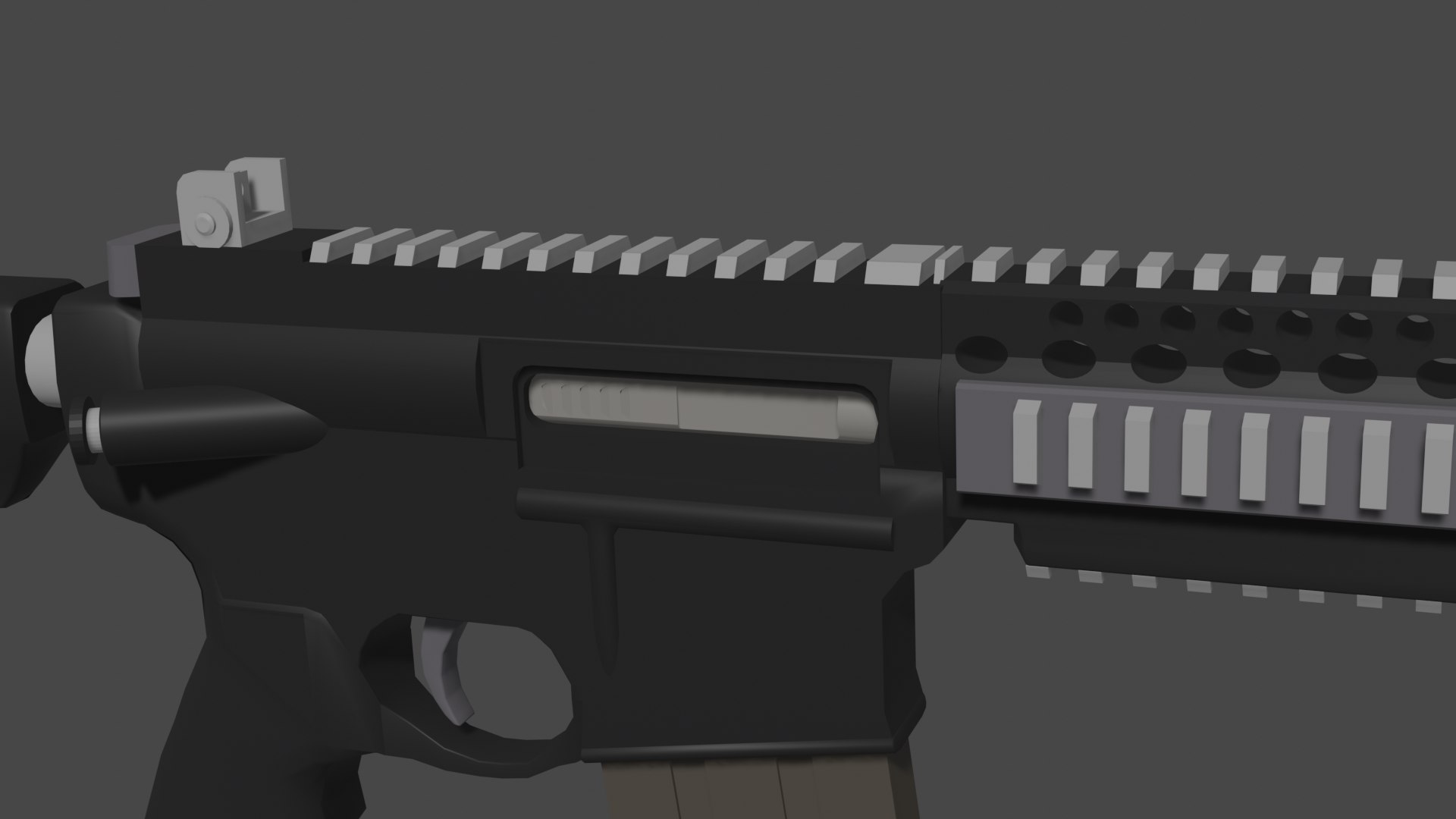 3D M4a1 Daniel Defence Weapon - TurboSquid 1658843