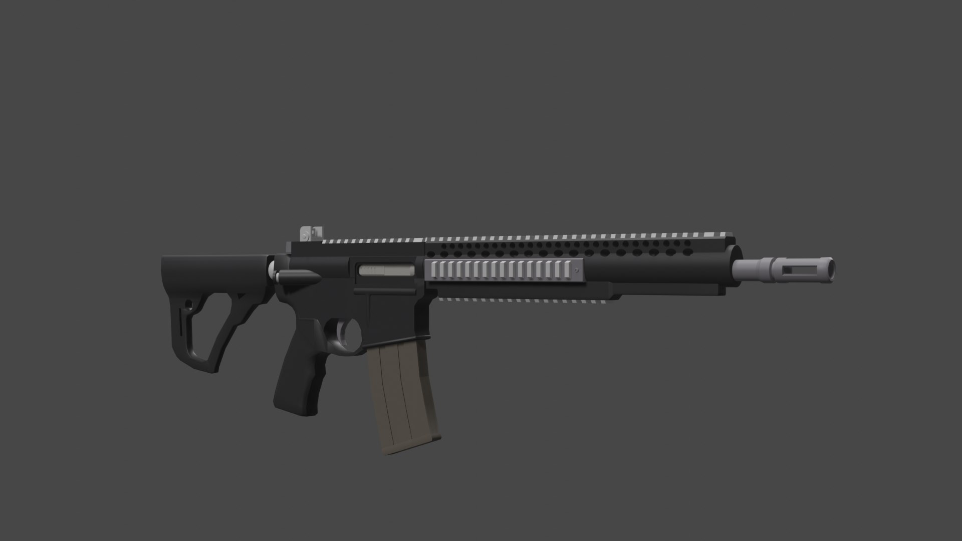 3D M4a1 Daniel Defence Weapon - TurboSquid 1658843