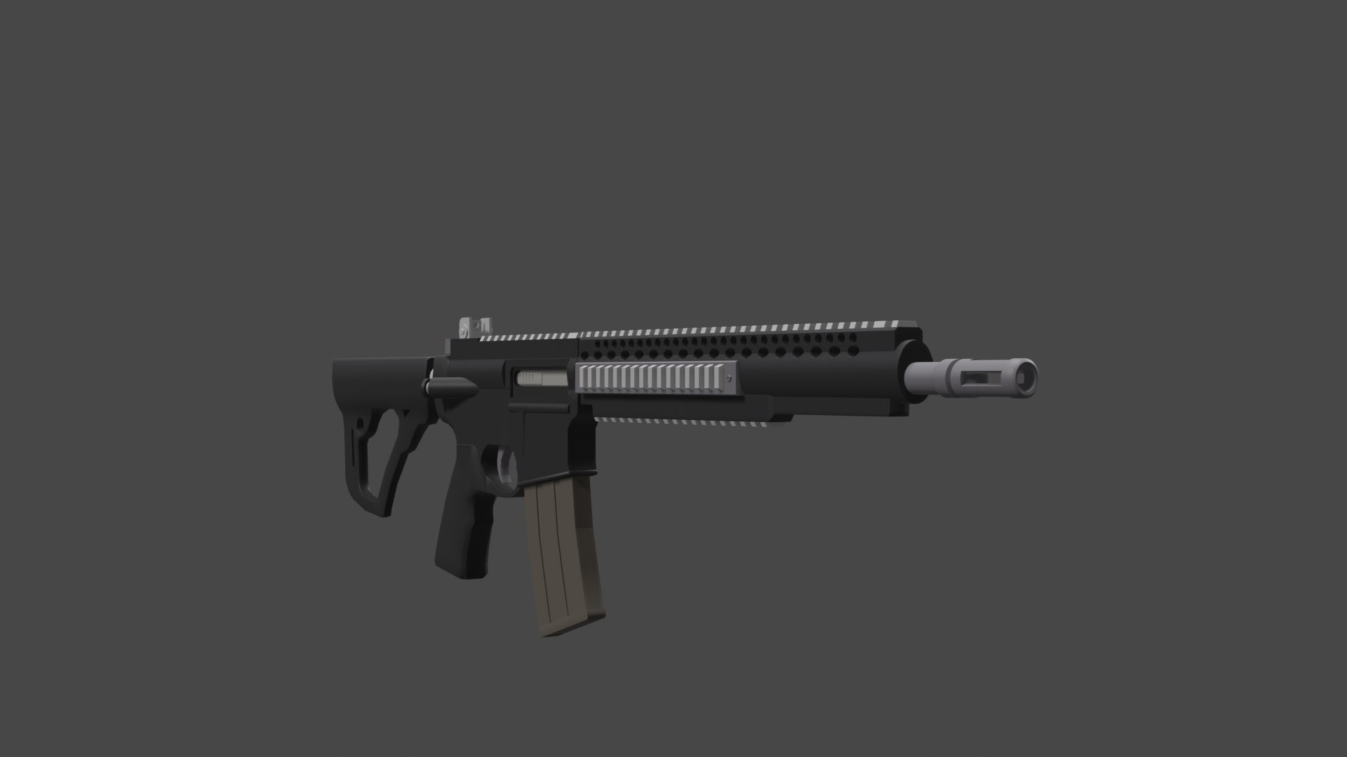 3D M4a1 Daniel Defence Weapon - TurboSquid 1658843