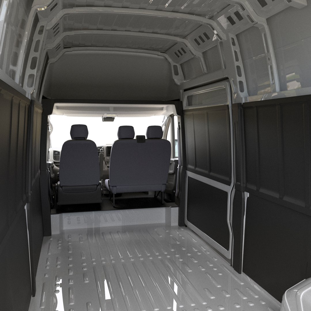 2024 Ram ProMaster L4H3 Detailed Interior 3D Model - TurboSquid 2337200