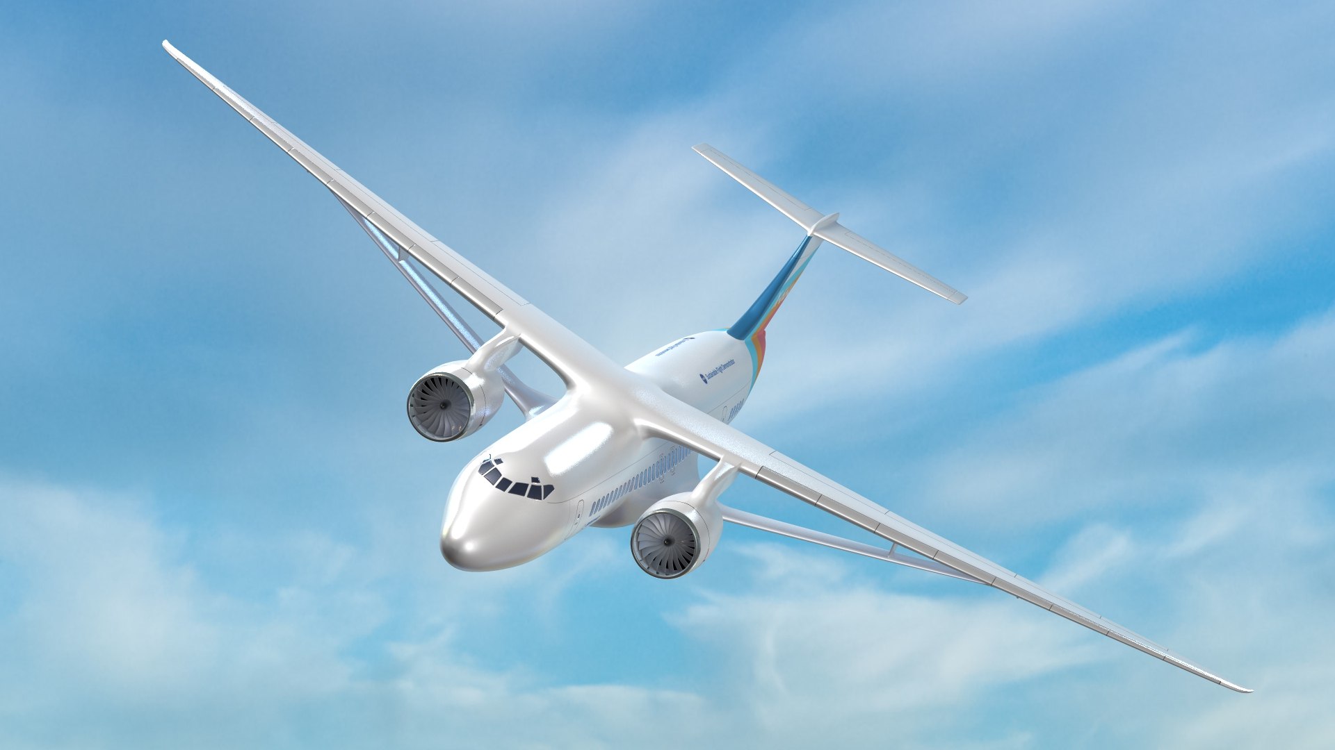 Boeing NASA X-66A Experimental Airplane 3D Model - TurboSquid 2103194