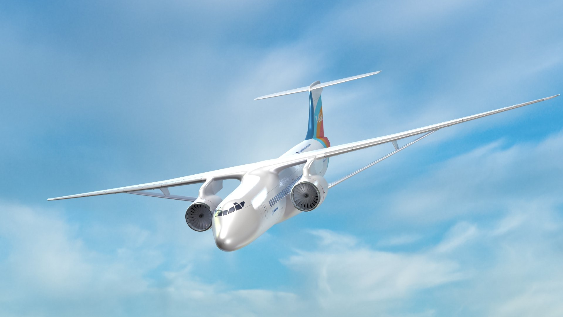 Boeing NASA X-66A Experimental Airplane 3D Model - TurboSquid 2103194