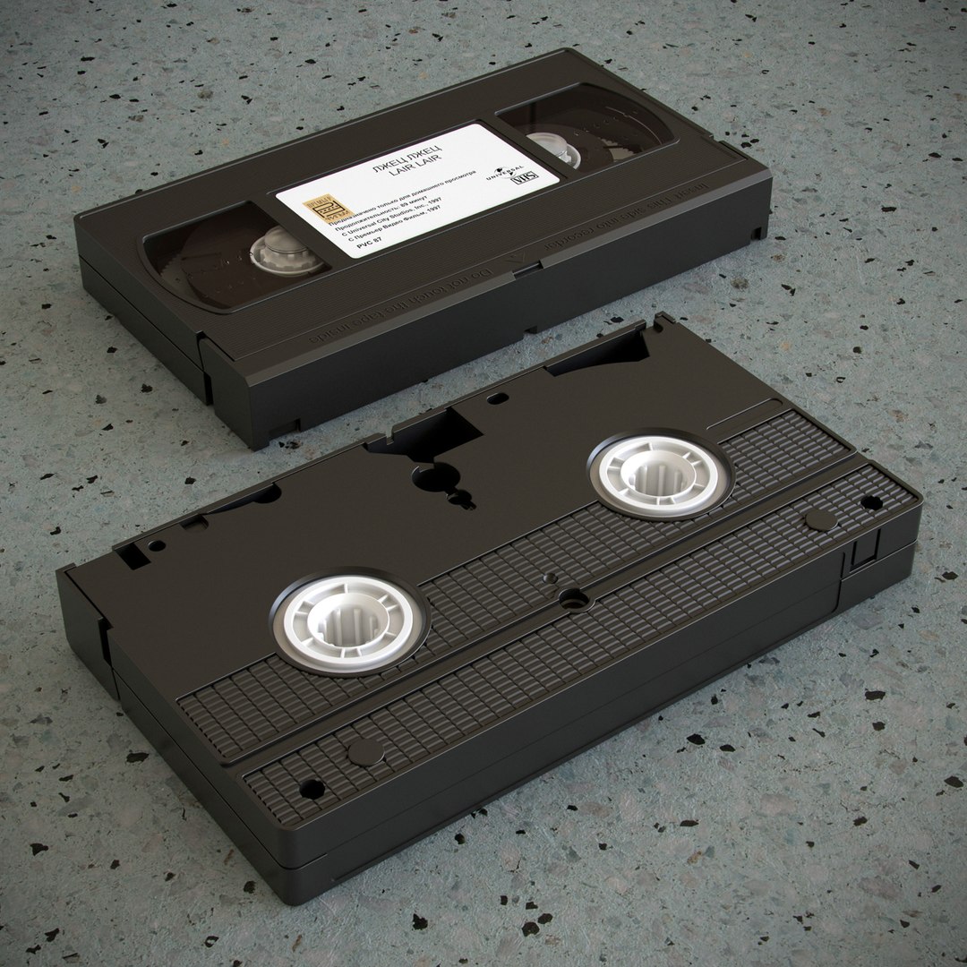 3D Cassette VHS HQ - TurboSquid 2068552