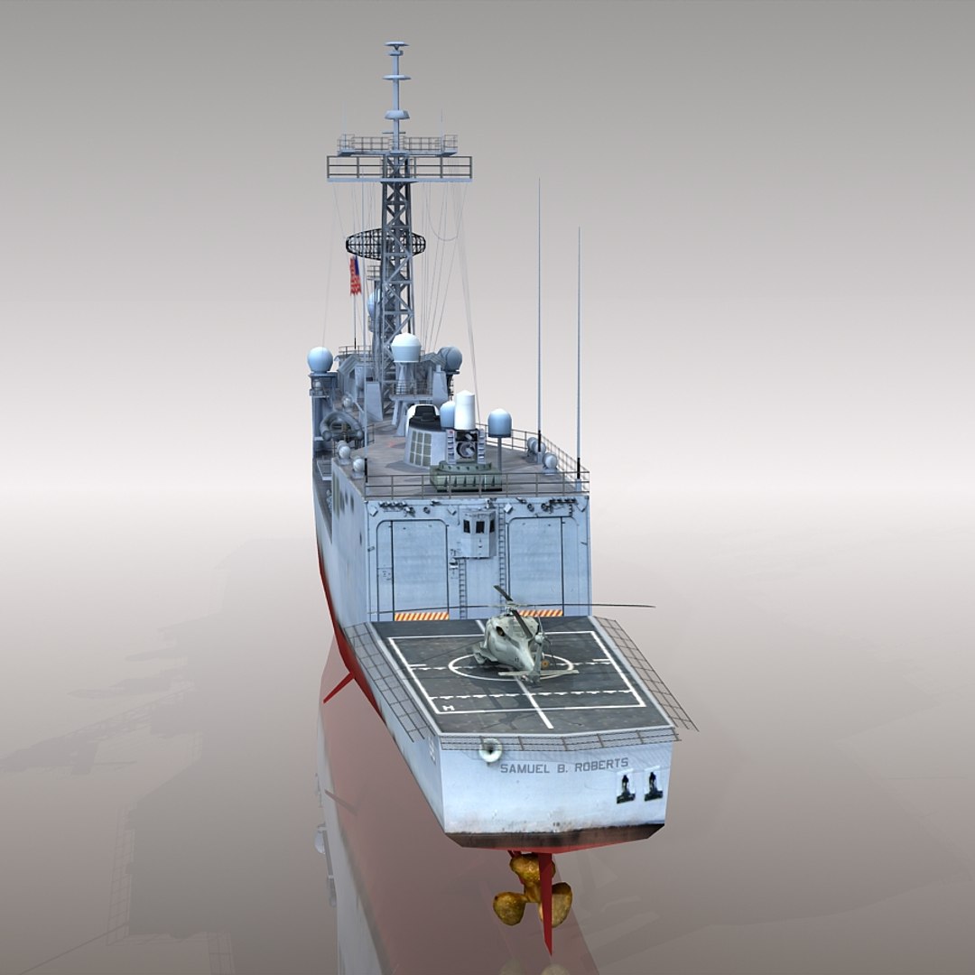 Uss Samuel B Roberts 3ds