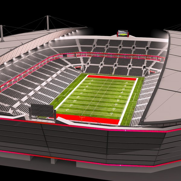 American Football Stadium 3D Models for Download | TurboSquid