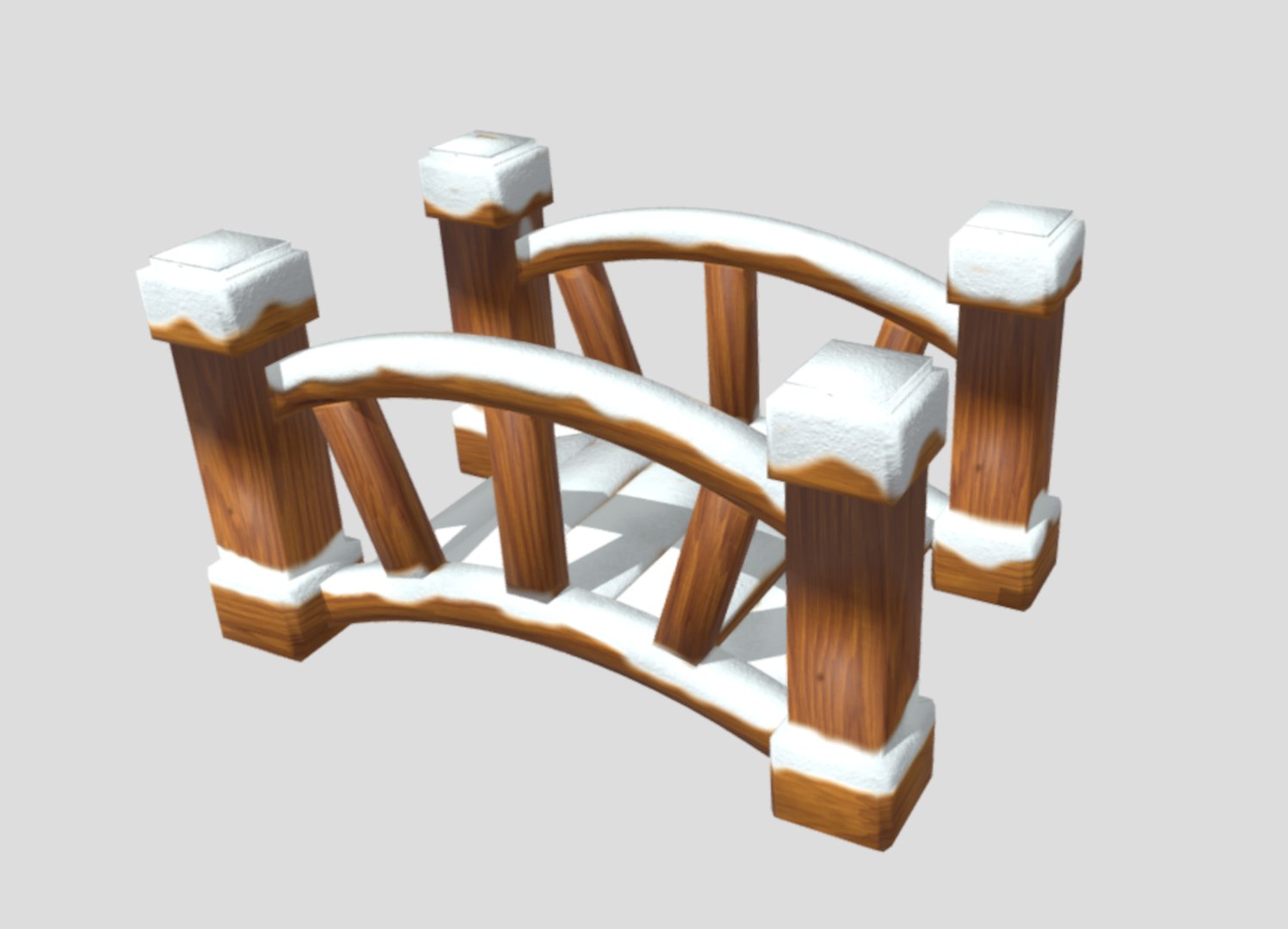 3D Stylised bridge - TurboSquid 2039652