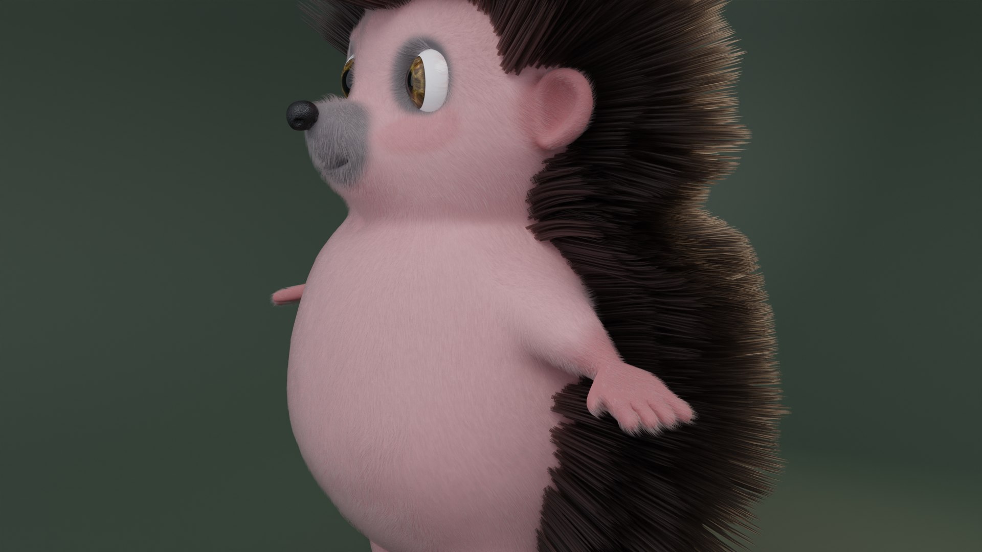 Hedgehog 3D Model - TurboSquid 1933613