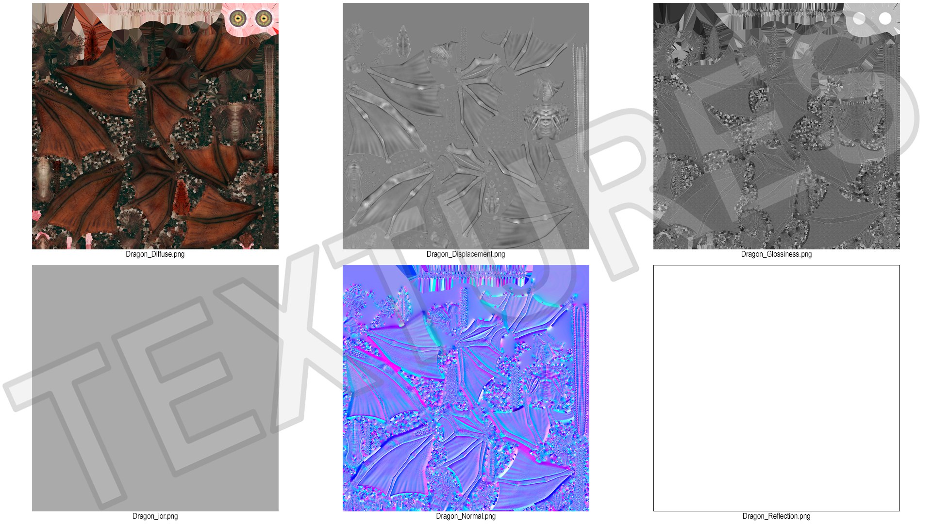 3D Sitting Fantastical Dragon - TurboSquid 2155452