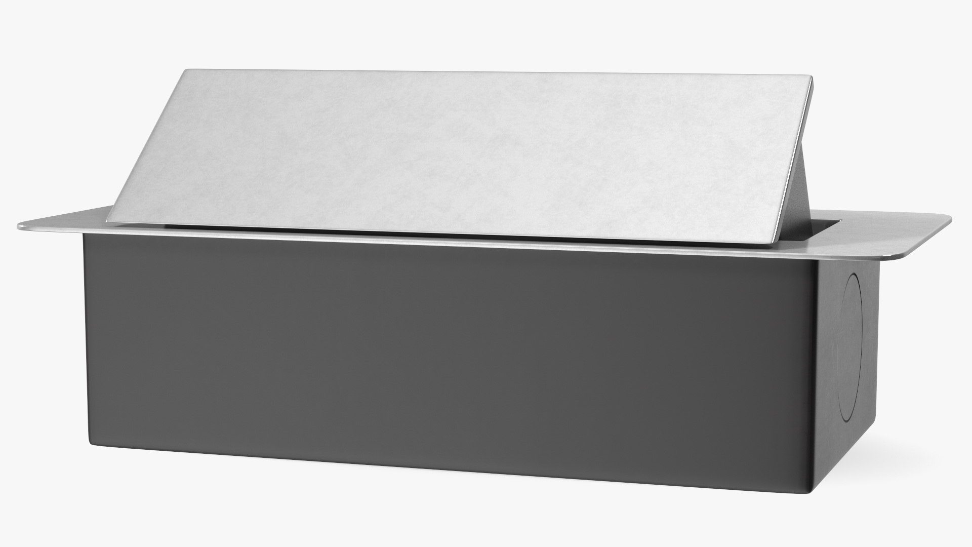 Black Double Hidden Socket 3D Model - TurboSquid 2079673