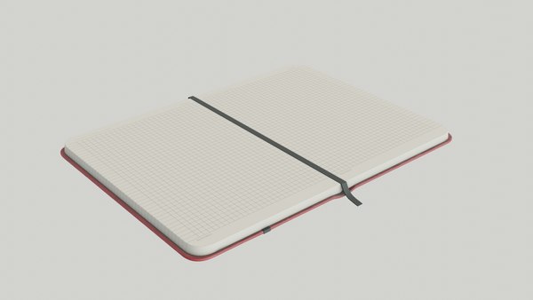 Notepad 3D model - TurboSquid 1776562