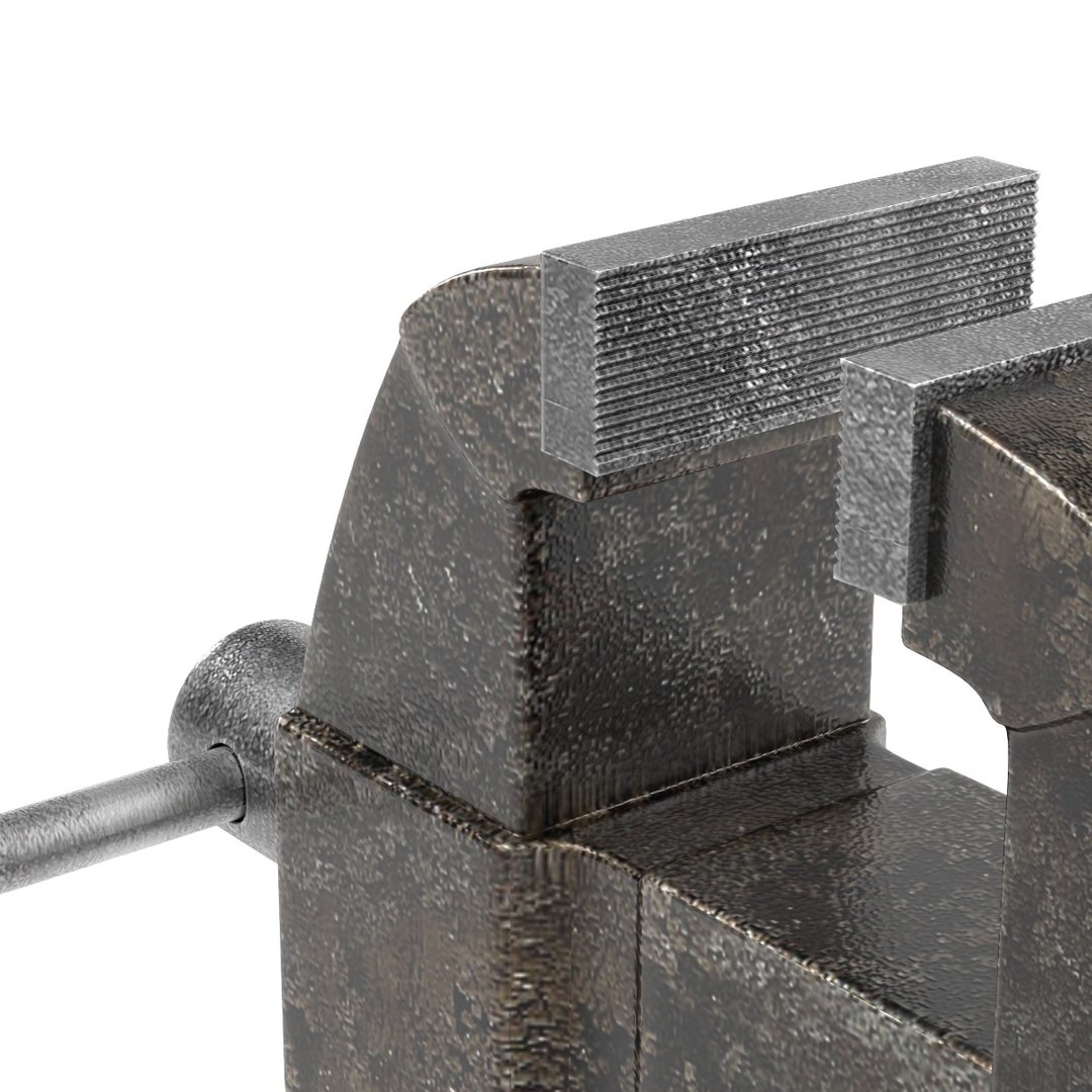 3d rusty vice