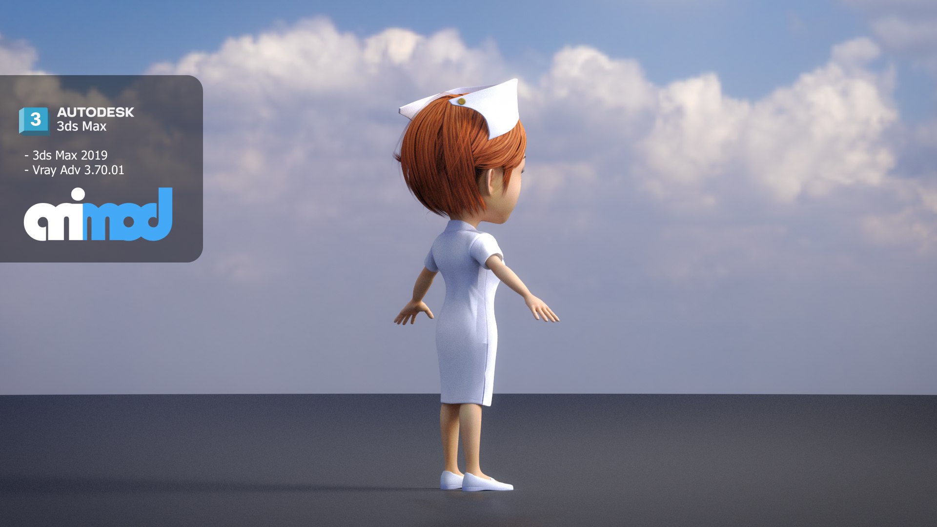 Nurse0002 3D Model - TurboSquid 2266928