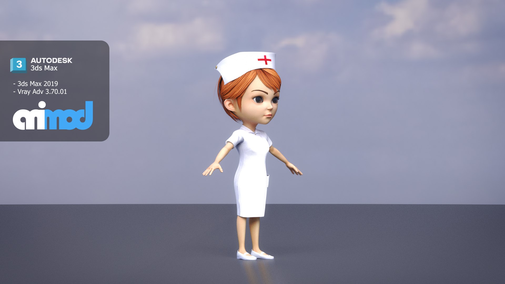 Nurse0002 3D Model - TurboSquid 2266928