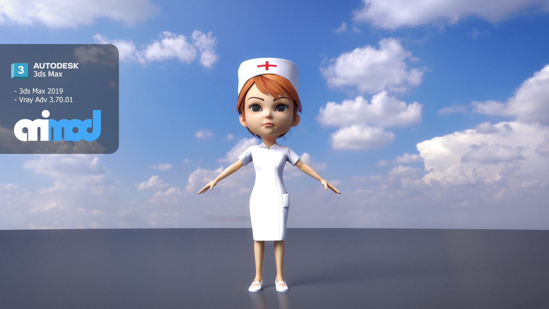 Nurse0002 3D Model - TurboSquid 2266928