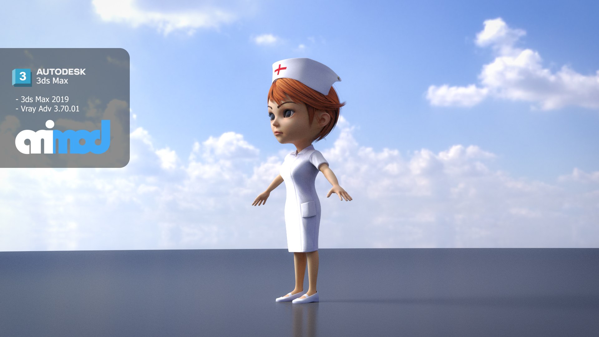 Nurse0002 3D Model - TurboSquid 2266928