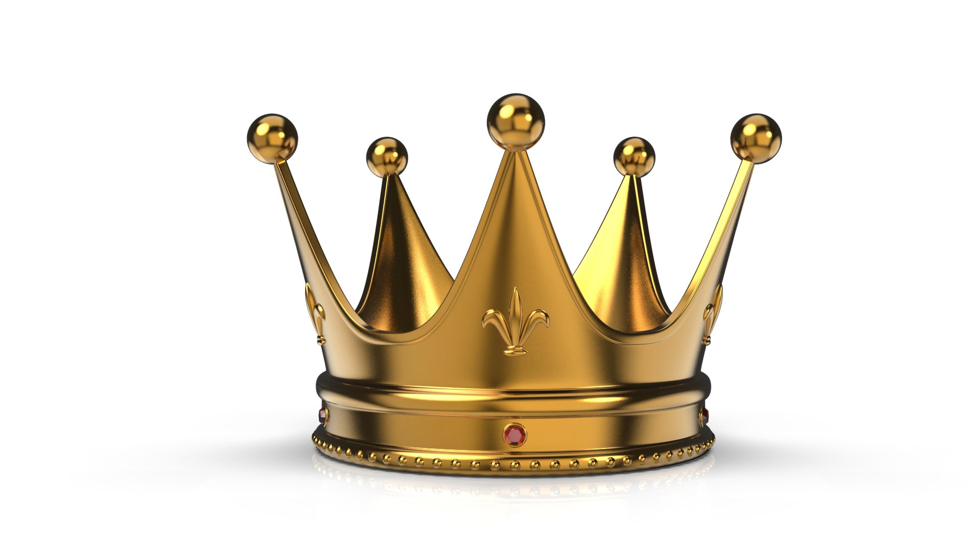 Gold Crown 3D - TurboSquid 2032832