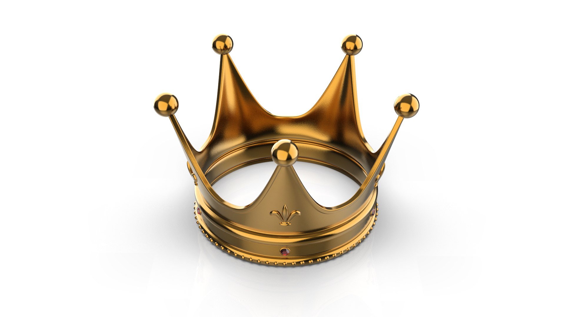 Gold Crown 3D - TurboSquid 2032832