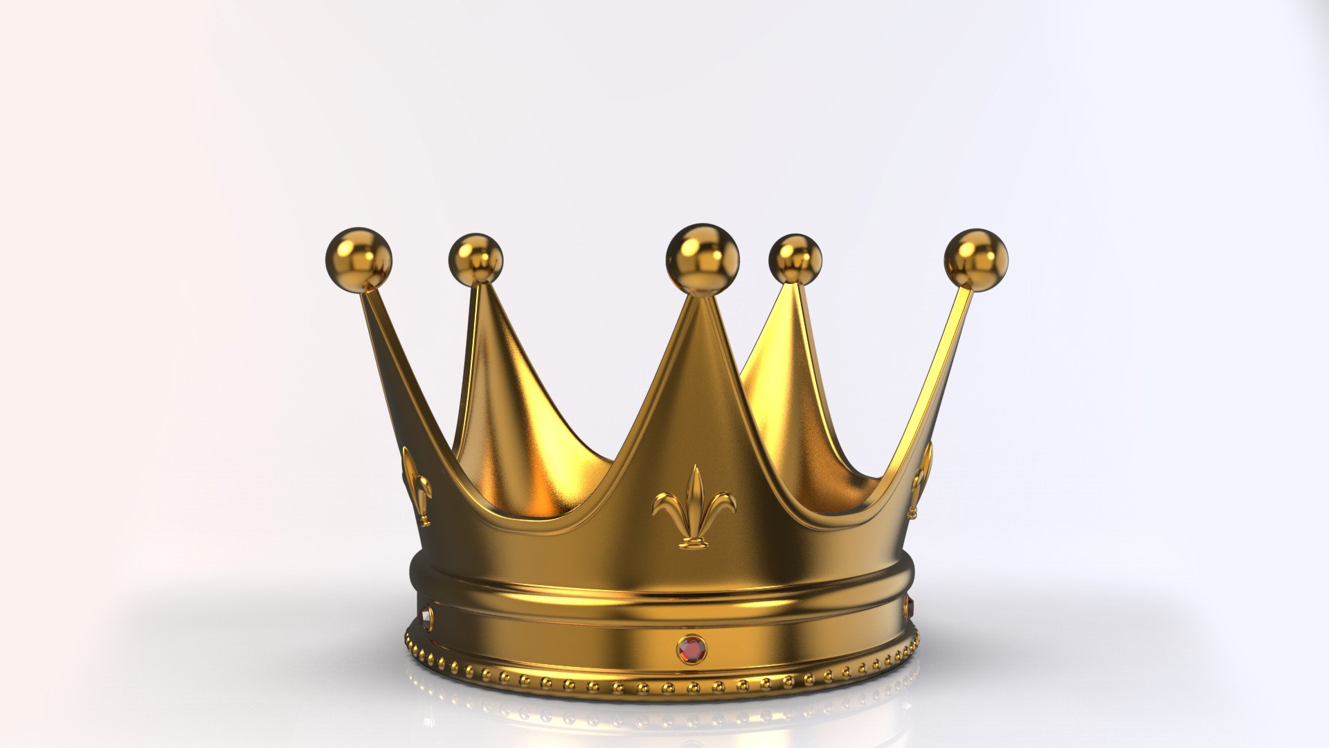 Gold Crown 3D - TurboSquid 2032832