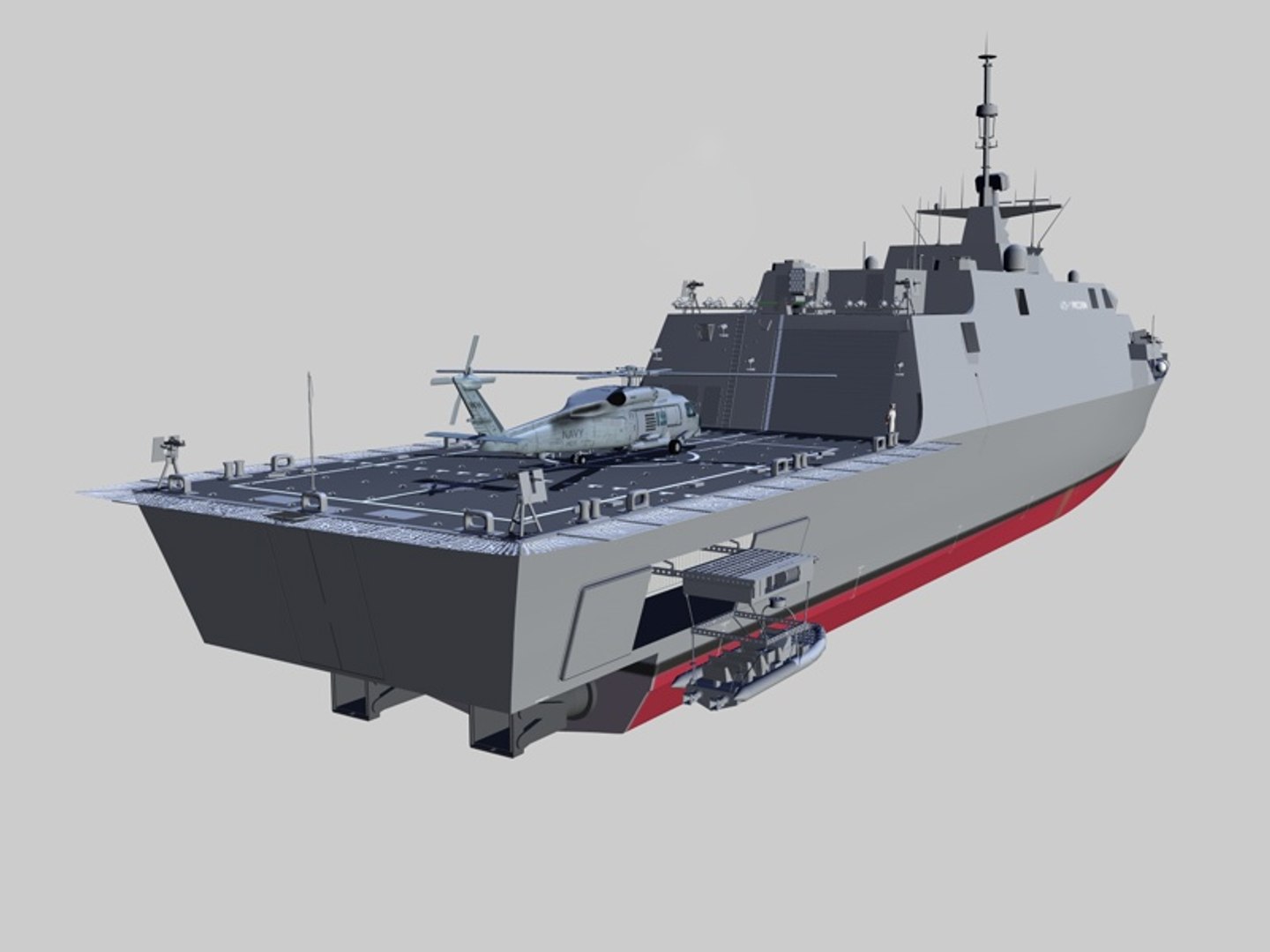 Littoral Combat Ship Lcs 3d Model