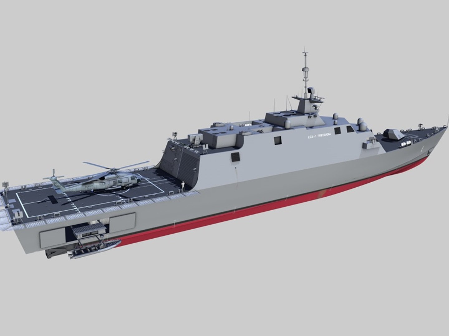 Littoral Combat Ship Lcs 3d Model