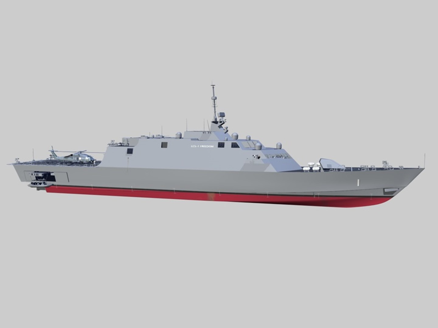 Littoral Combat Ship Lcs 3d Model