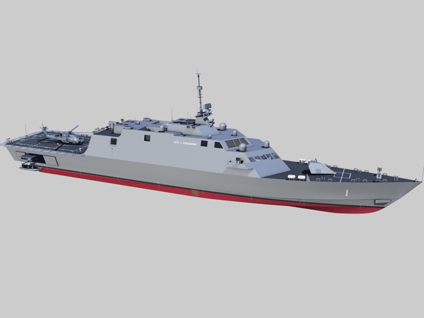 Littoral Combat Ship Lcs 3d Model