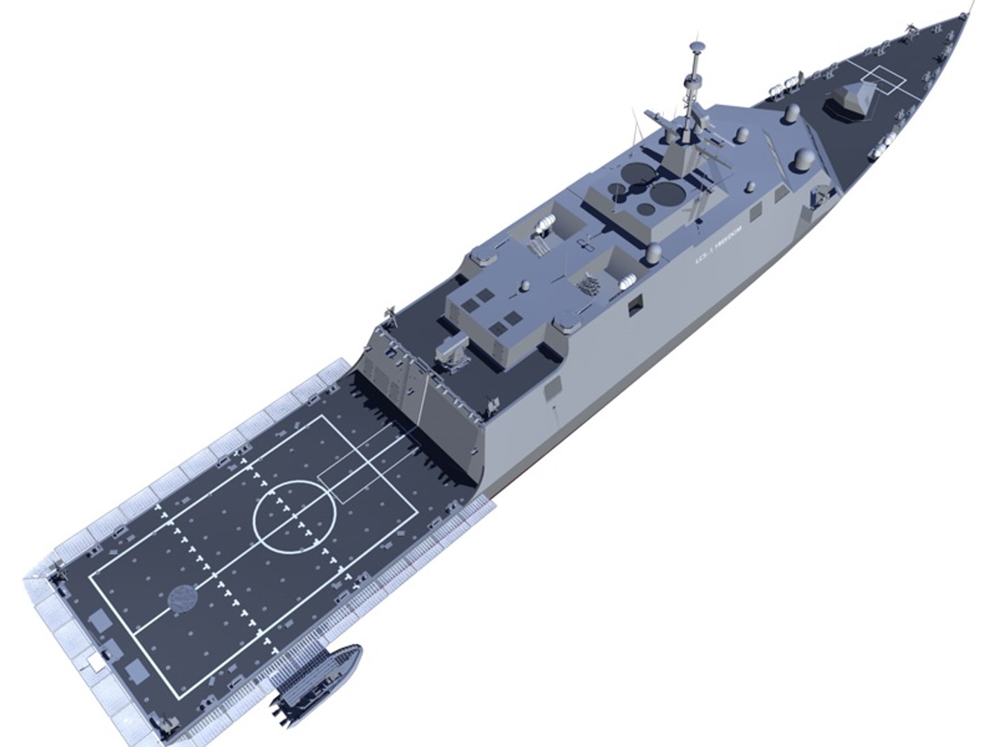 Littoral Combat Ship Lcs 3d Model