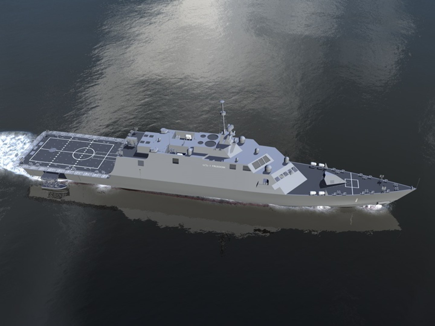 Littoral Combat Ship Lcs 3d Model
