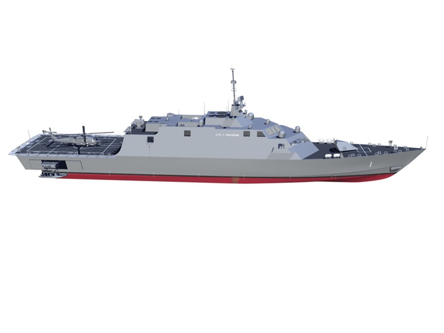 Littoral Combat Ship Lcs 3d Model