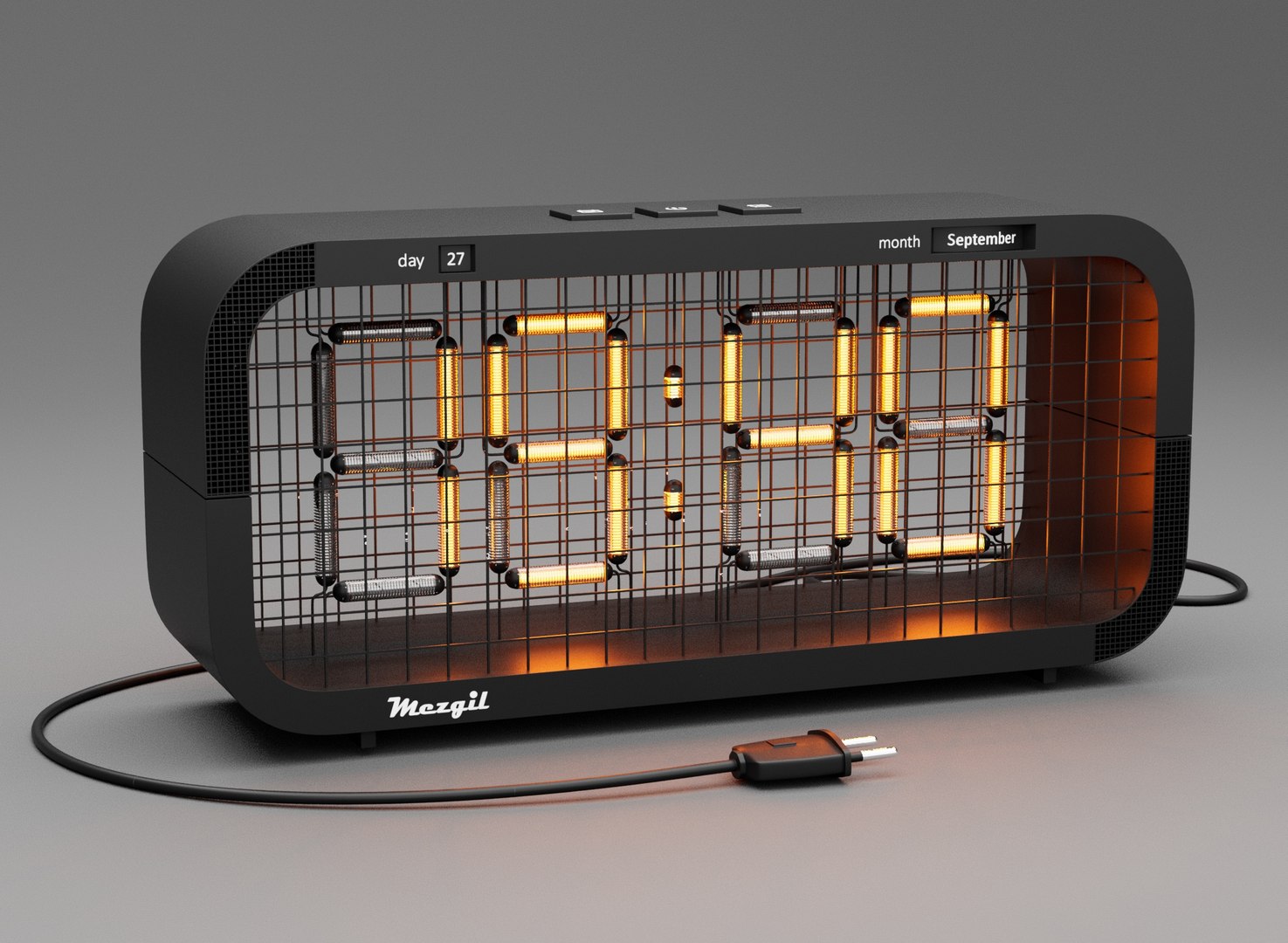 Diod Clock 3D Model - TurboSquid 2342749