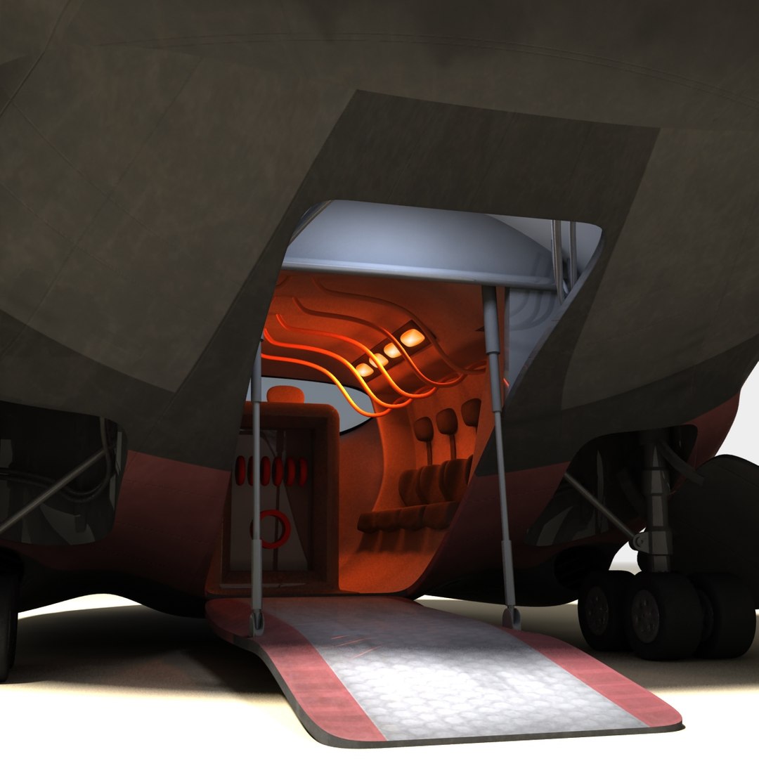 Arc Shuttle Craft 3d Model