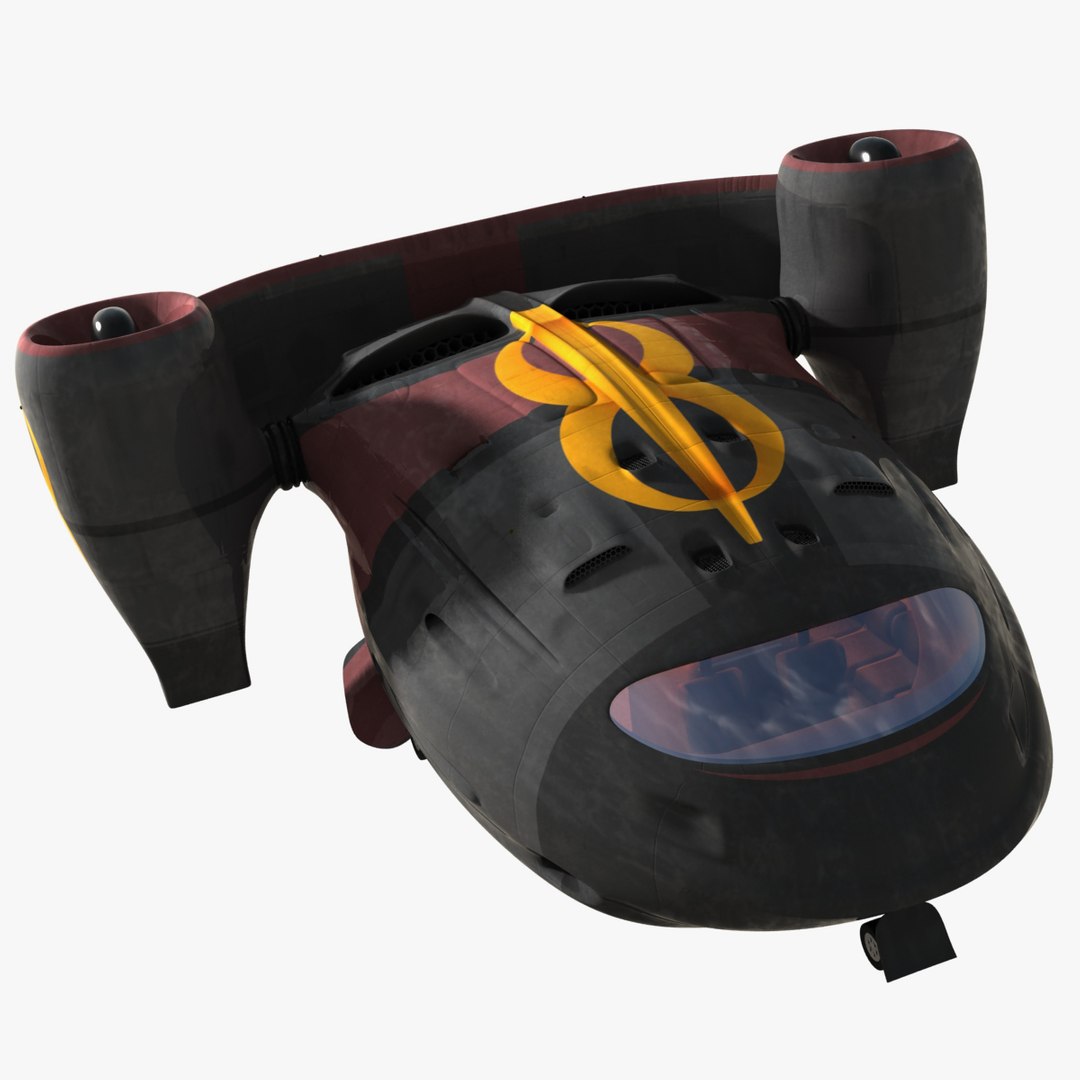Arc Shuttle Craft 3d Model
