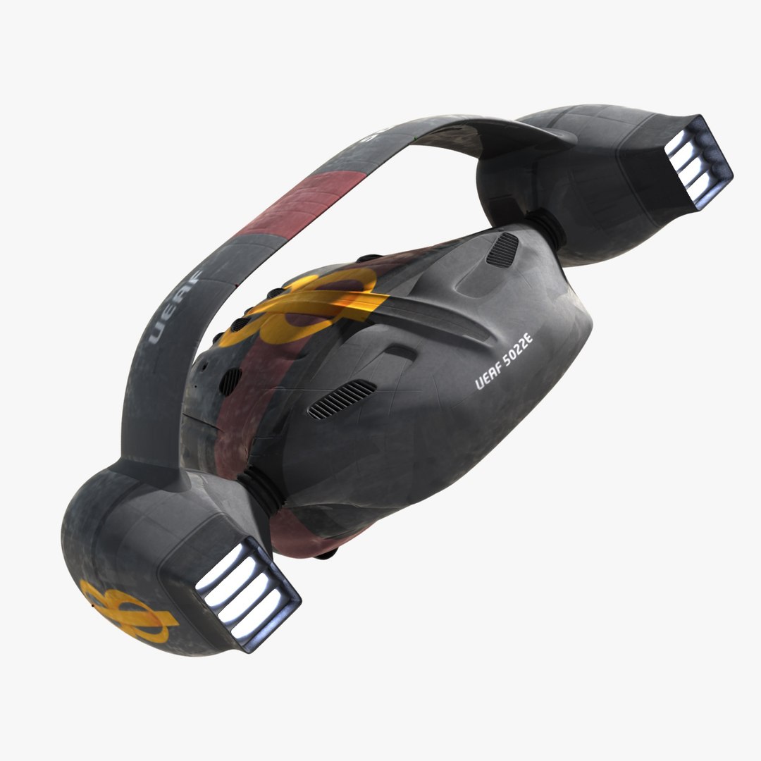 Arc Shuttle Craft 3d Model