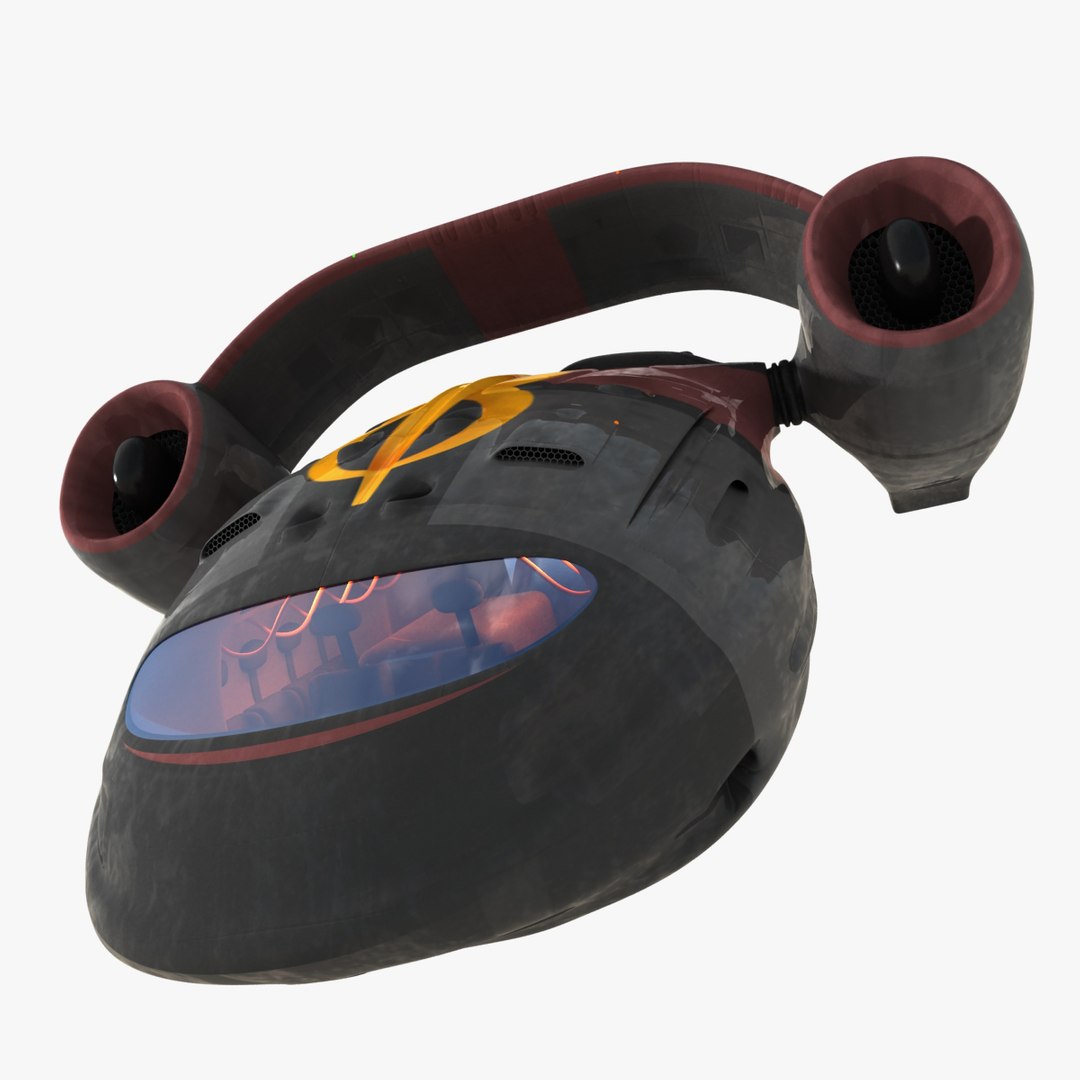 Arc Shuttle Craft 3d Model