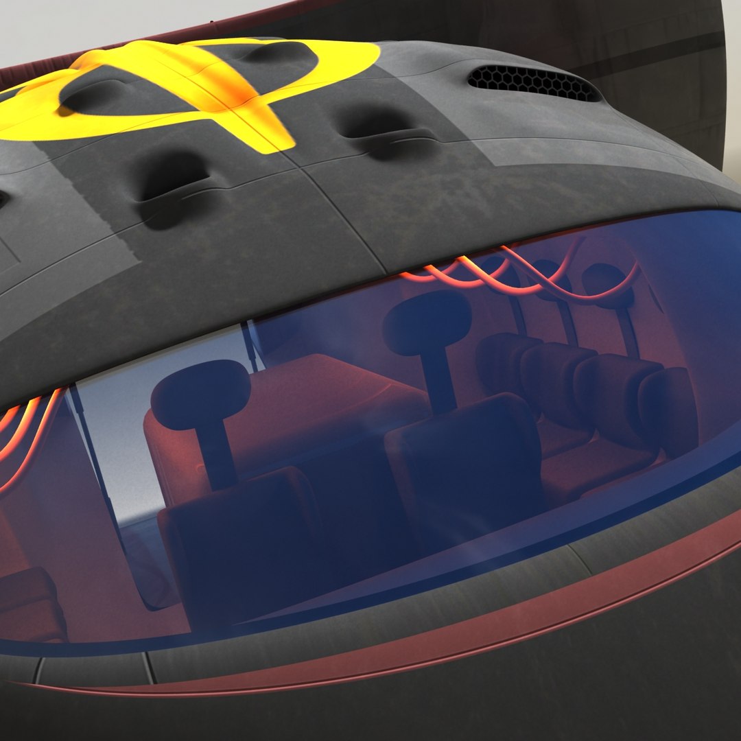 Arc Shuttle Craft 3d Model