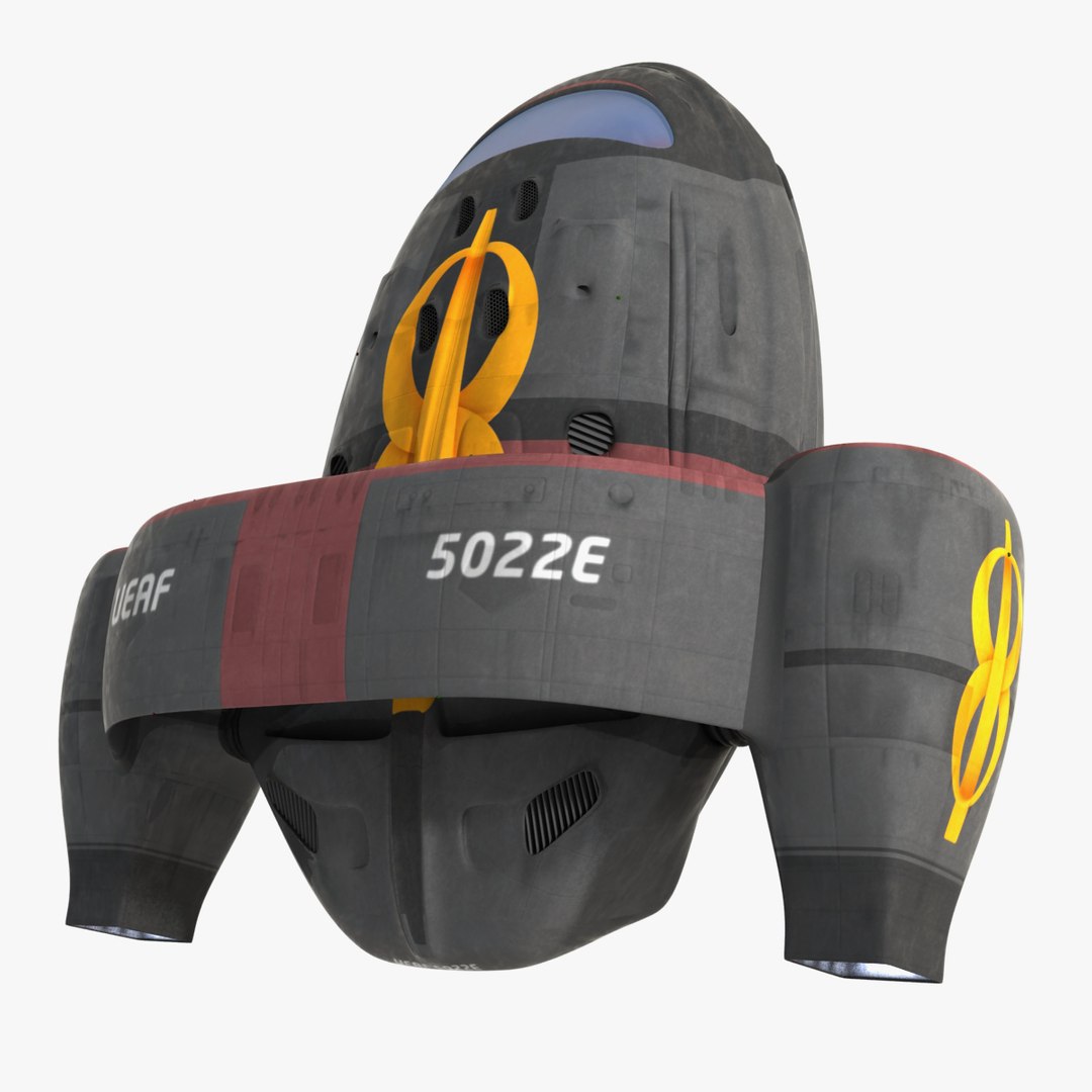 Arc Shuttle Craft 3d Model