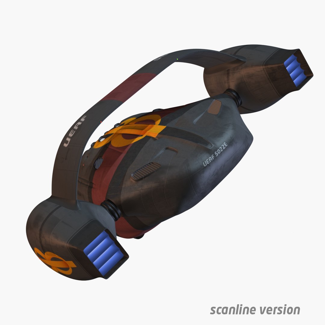 Arc Shuttle Craft 3d Model