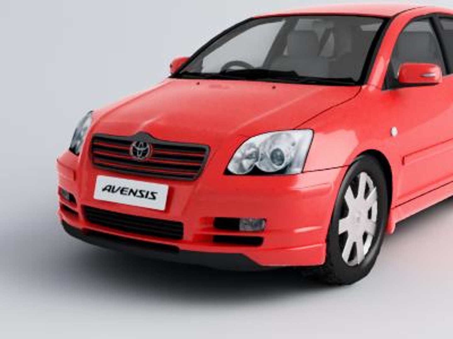 Toyota Avensis 3d Model