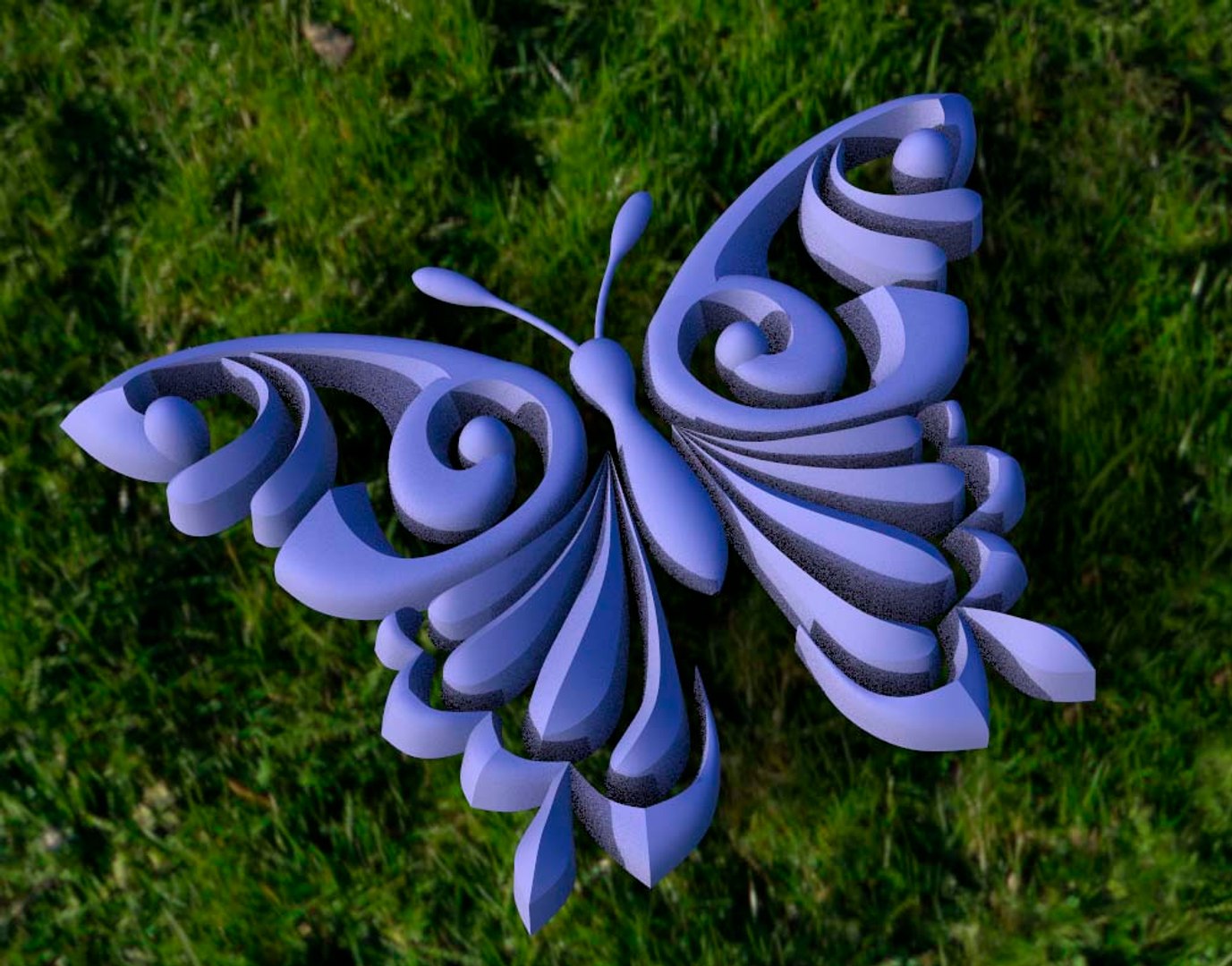 Butterfly Insect Decor 3D Model - TurboSquid 1469477