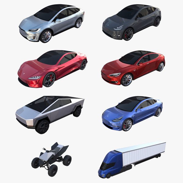 Tesla Roadster Blender Models for Download | TurboSquid