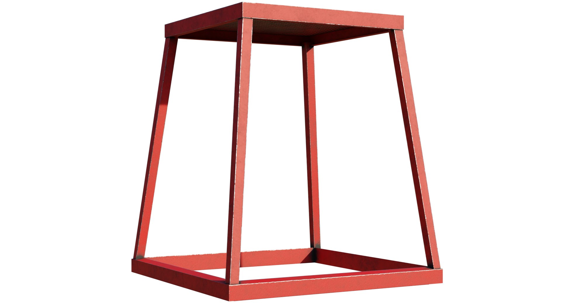 3D gym plyometric stool - model - TurboSquid 1306670