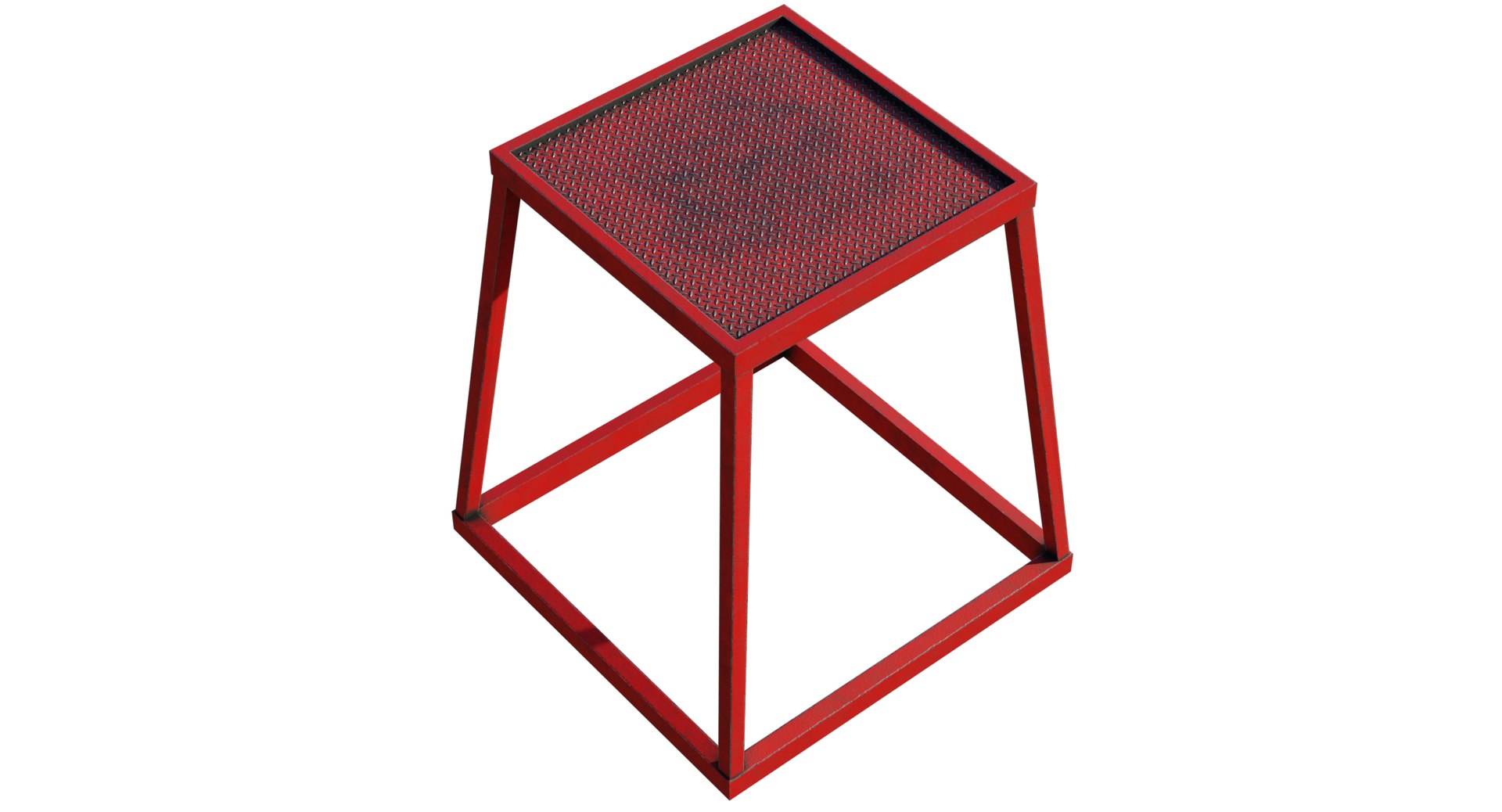 3D gym plyometric stool - model - TurboSquid 1306670