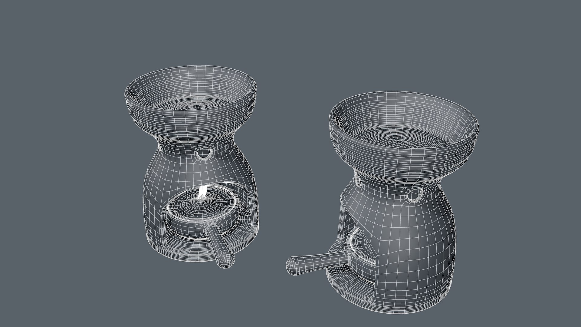 Essential Oil Burner 3D Model - TurboSquid 2055406