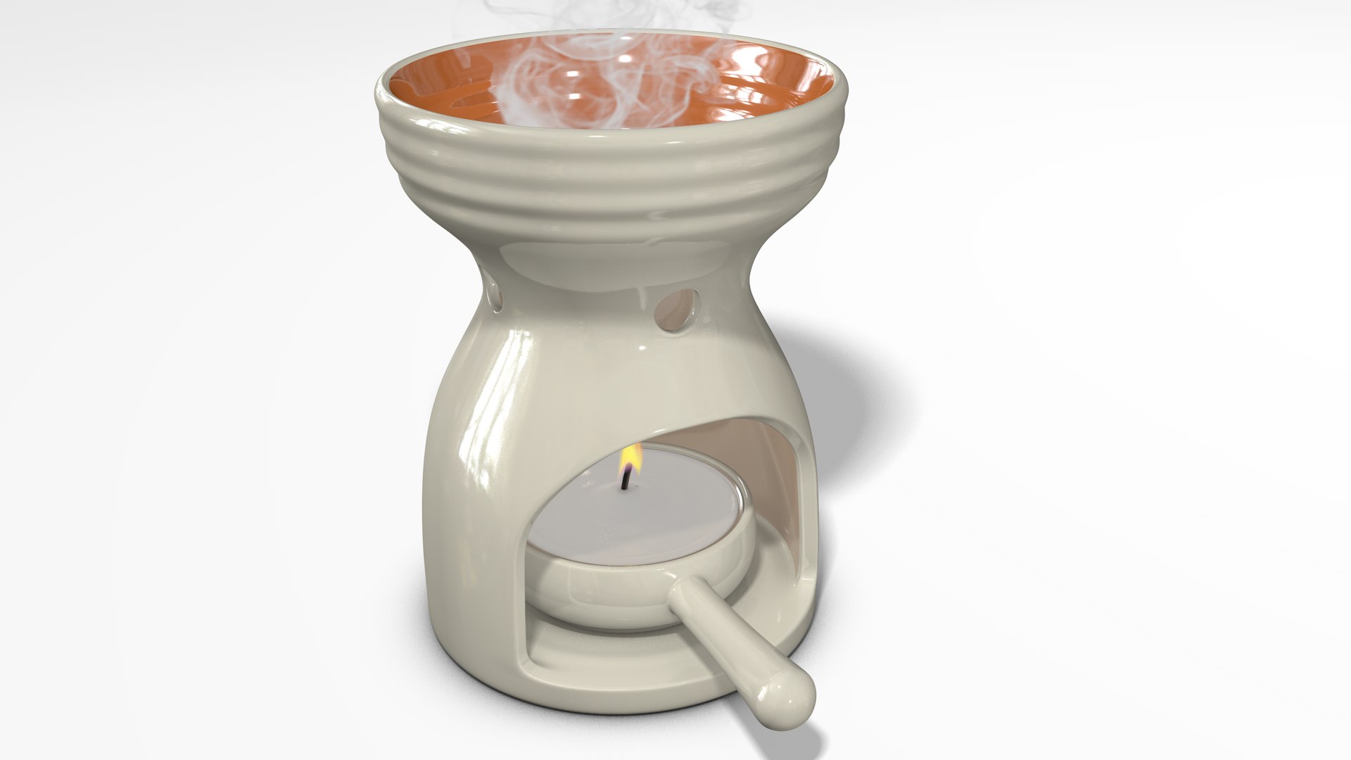 Essential Oil Burner 3D Model - TurboSquid 2055406